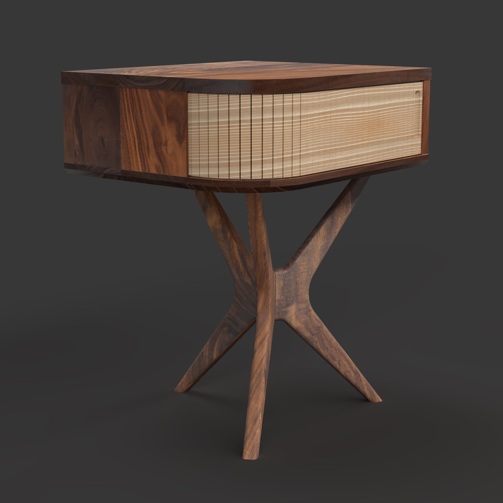 Jean-Marie Record Player Stand | Pantoufle Mobilier