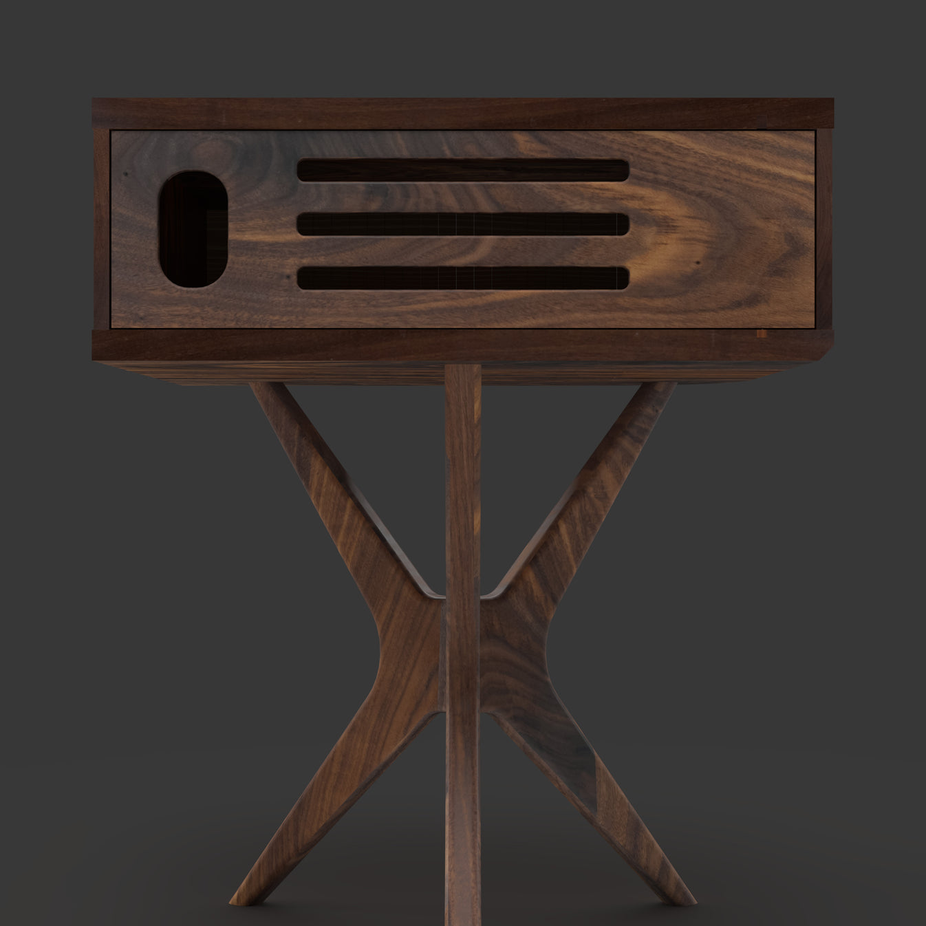 Jean-Marie Record Player Stand | Pantoufle Mobilier